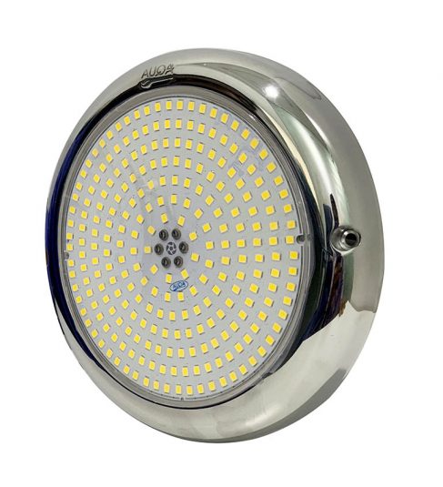 Stainless Steel LED Flat Light (AQUA) - Elite Pool Trading LLC